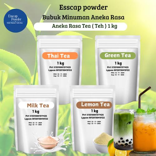 Promo Bubuk Minuman Aneka Rasa Teh 1kg – Minuman instan Segar dan ...