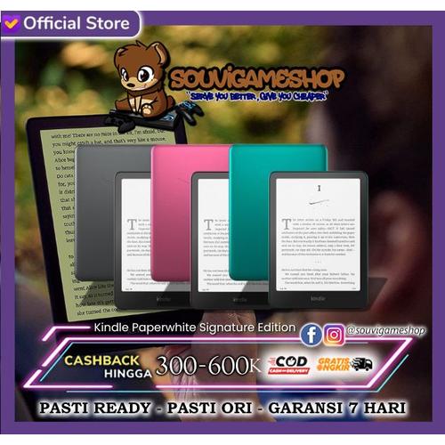 Promo All-new Amazon Kindle Paperwhite Signature Edition 12th Gen 12 th ...