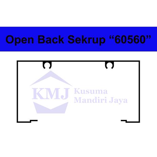 Jual Aluminium Alexindo Open Back Sekrup "60560" 4 Inch - CA - Jakarta ...