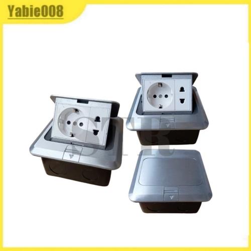 Jual Floor socket / Box soket /stop kontak 2 listrik meja/lantai ...