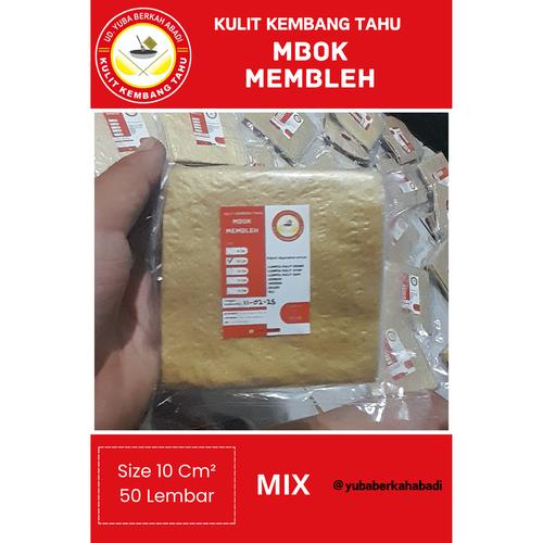 Jual Kulit tahu tawar halal uk 10 x 10 cm @50 lbr/Pack - 25 Lembar ...