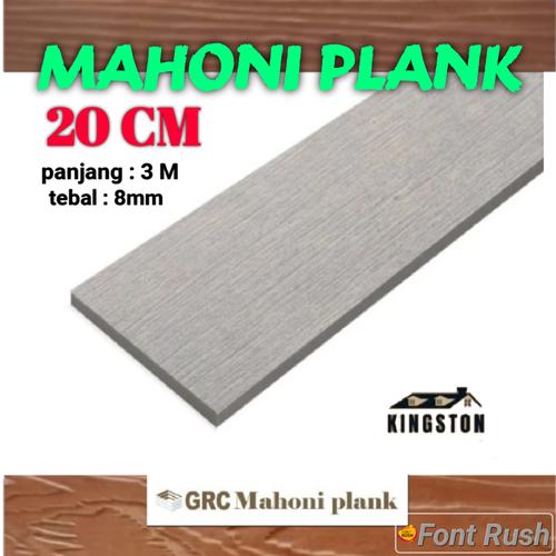 Jual GRC MAHONI PLANK 20 CM x 300 CM - Grc Plank Serat kayu Datar ...