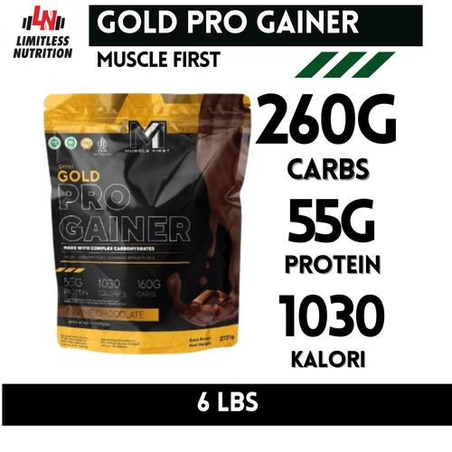 Jual Muscle First M1 Pro Gold Gainer 6 lbs - Mass Gainer 6lbs Susu ...
