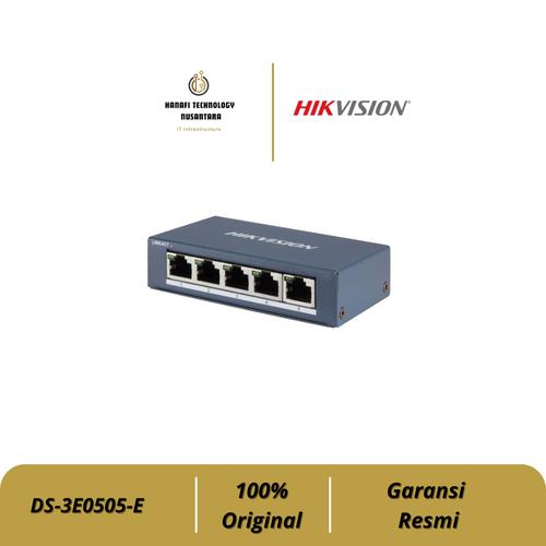 Jual Switch Hub Hikvision DS-3E0505-E 5 Port Gigabit Metal - Kota ...