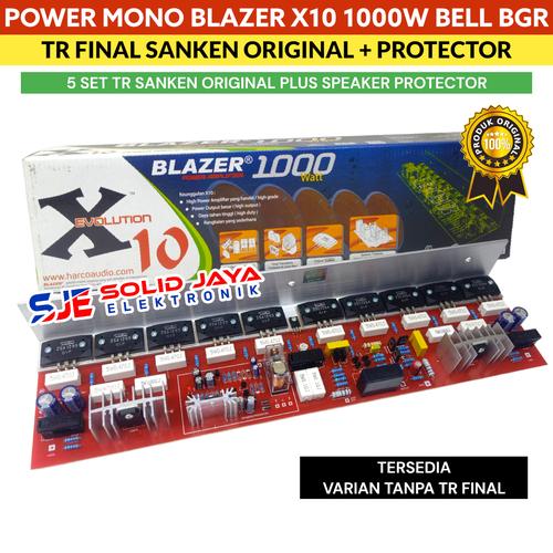 Jual POWER BLAZER X10 1000W MONO PLUS TR FINAL SANKEN ASLI X 10 1000 W ...