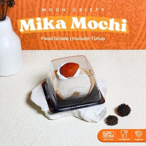 Jual 50 pcs tray mika mochi daifuku mika kue cake ppuding kemasan ...