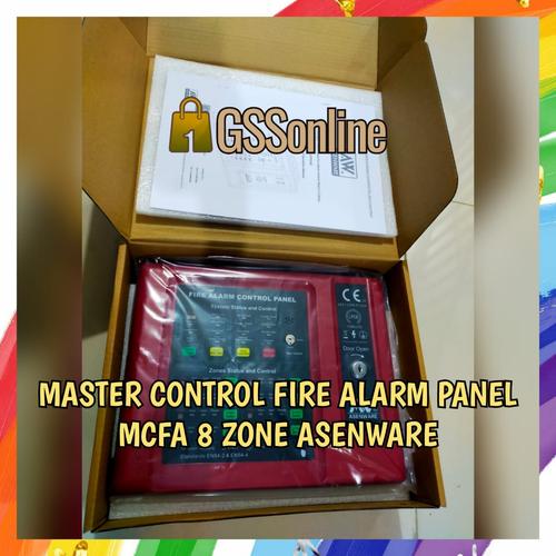 Jual MASTER CONTROL FIRE ALARM PANEL MCFA 8 ZONE CFP 2166-8C ASENWARE - Jakarta Barat - Toko GSS ...