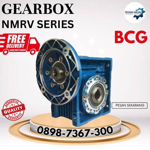 Jual GEAR BOX BCG WORM GEAR NMRV 030 RATIO 1:7.5 - 1:100/ GEAR BOX REDUCER/ GEAR BOX REDUCER ...