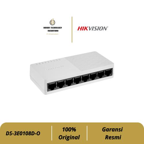 Jual Switch Hub Hikvision DS-3E0108D-O 8 Port Fast Ethernet Plastik ...