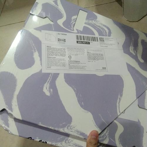 Jual Box file binder 2pc ungu putih organiser surat dokumen majalah ...