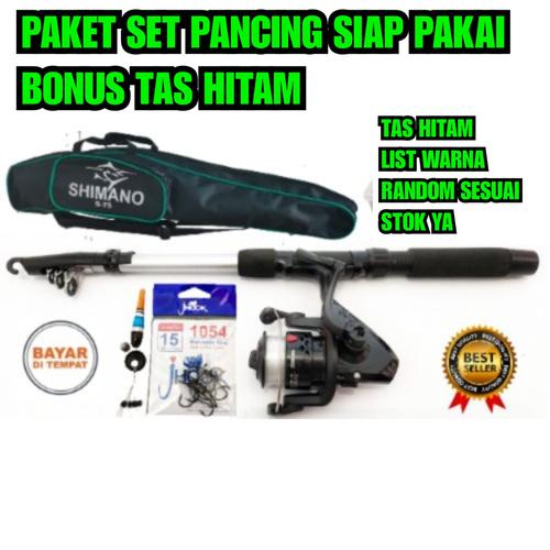 Jual Paket set pancing Lengkap Plus Tas Alat pancingan Lengkap - Kota ...
