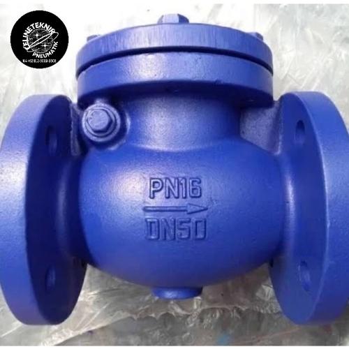 Jual Swing Check Valve Cast Iron PN16 2" inch /DN50 - Jakarta Barat ...