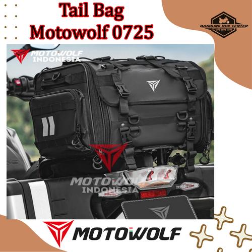 Jual Motowolf Soft Top Box Tail Bag Motowolf Tas Belakang Motor Tas ...