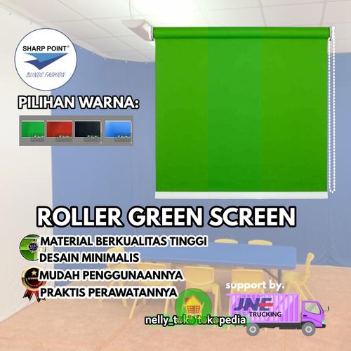 Jual Greenscreen Roller Custom Backdrop Background chroma key ...