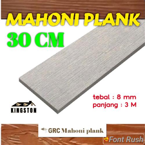 Jual GRC MAHONI PLANK 30CM - Papan Lisplang Grc Serat Kayu - Papan ...