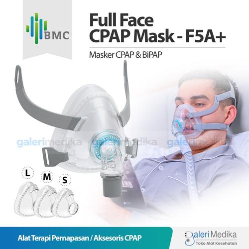 Jual Masker CPAP BMC F5A Full Face Mask for CPAP / BiPAP Machine - Kab ...