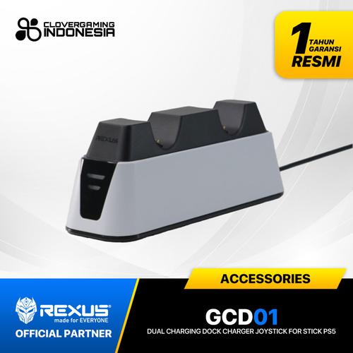 Jual Rexus GCD01 GCD-01 Dual Charging Dock Charger Joystick for ...