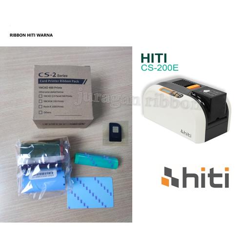 Jual RIBBON COLOUR Hiti CS200e - TINTA RIBBON PRINTER Hiti CS200e WARNA ...