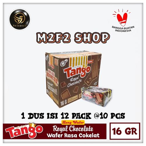 Jual Tango Wafer Royal Chocolate | Krim Cokelat Sachet - 16 gr (Karton ...