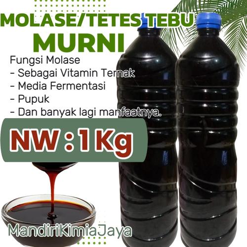 Jual Molase / molasses / tetes tebu untuk probiotik ternak (1kg) Murah ...