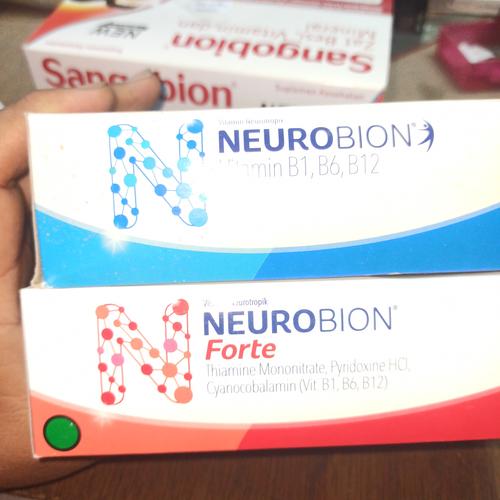 Jual NEUROBION VITAMIN NEUROTROPIK BIRU BIASA MERAH FORTE - BIRU 10 ...