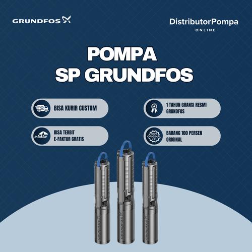 Jual Pompa Air SUBMERSIBLE GRUNDFOS Tipe SP 3A-29, 1 Phase - PUMP ONLY ...