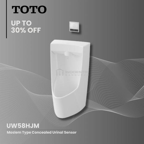 Promo Urinal Sensor TOTO UW58HJM Moslem Type Urinal TOTO Sensor ...