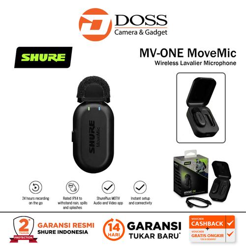 Promo Shure MV-ONE MoveMic One Single-Channel Wireless Lavalier ...