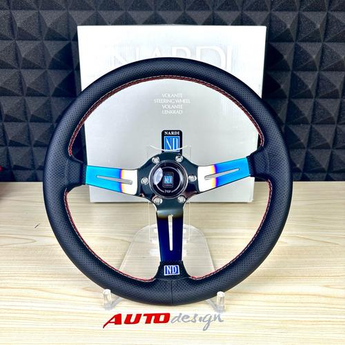 Jual Stir Racing Mobil Nardi 14 Inch 350mm Kulit Burntip Blue Titanium ...