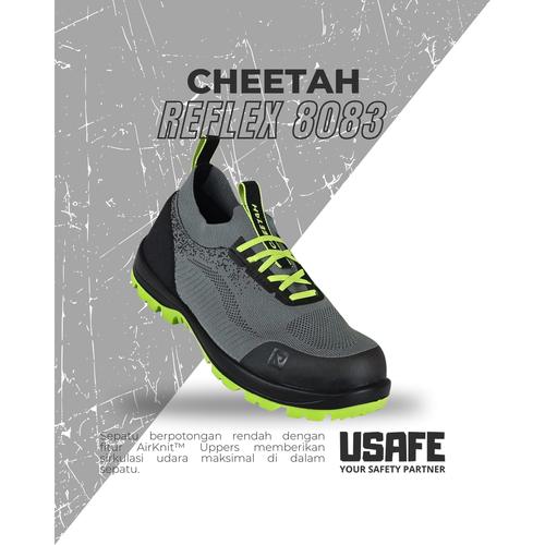 Jual Sepatu Safety Cheetah Reflex 8083 Flash Green Composite ORIGINAL ...
