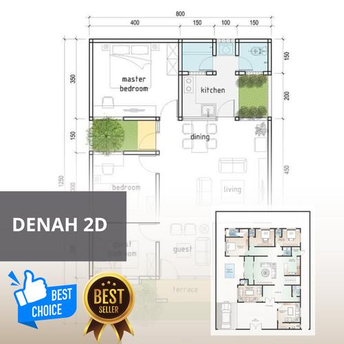 Jual Denah Rumah Ruko Kantor Gedung (PAKET-1) - Jakarta Timur - JAPRO ...