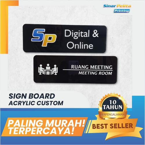 Jual Sign Board Custom | Sign Board Akrilik Custom | Murah Berkualitas ...