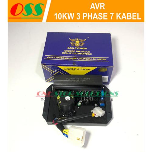 Jual AVR GENERATOR 10KW 3 PHASE 7 KABEL YC12000-026 AVR GENSET ...