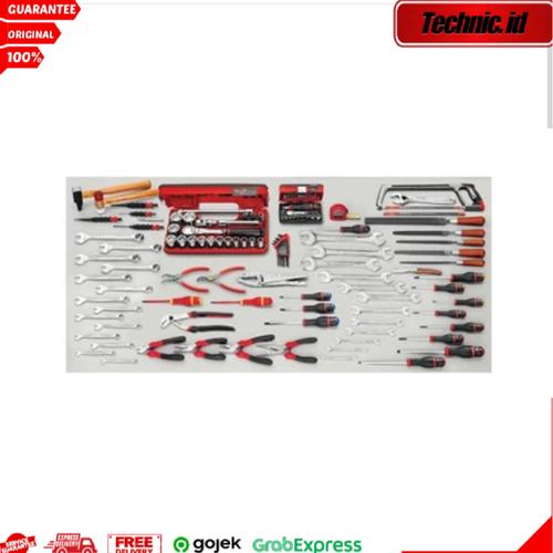 Jual Tool Kit Set Hand Tools Facom Set 128 Pcs Mechanical Set CM.120A ...