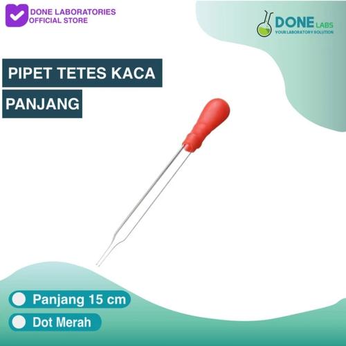 Jual Pipet Tetes Kaca Laboratorium (Panjang) 15 cm 1 Box - Kota Depok ...