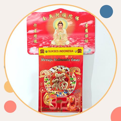 Jual Set Kalender Sobek Harian Tahun 2025 Mini Board Chinese Dewi Kwan ...