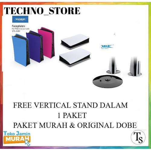 Jual Dobe Face Plate Cover Casing Console PS5 Slim Disc dan Vertical ...