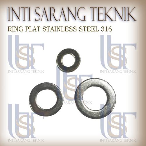 Jual Ring Plat SS316 M16 / Flat Washer SUS 316 THE A4 - 70 - Jakarta ...