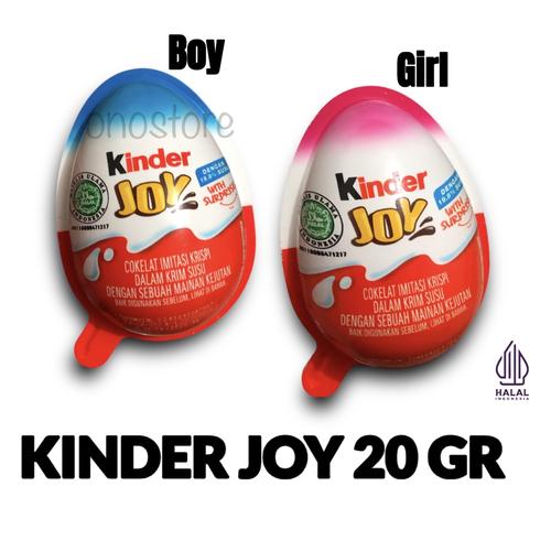 Promo Cokelat Kinder Joy Boy Girl Chocolate 20 gram - Kinderjoy Boy ...