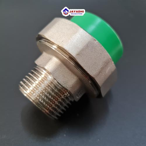 Jual PPR Watermur Union Male Drat Luar 25 x 3/4" - Water Mur Thread ...