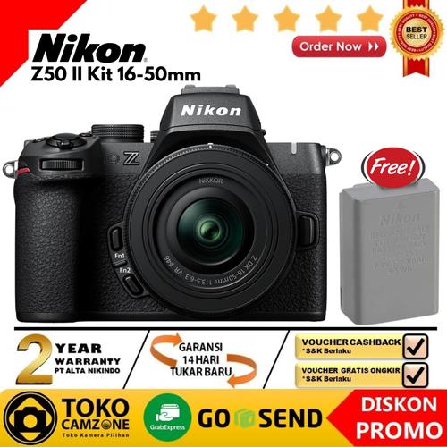 Jual Nikon Z50 II Kit 16-50mm f/3.5-6.3 Kamera Mirrorless Nikon Z50 ...