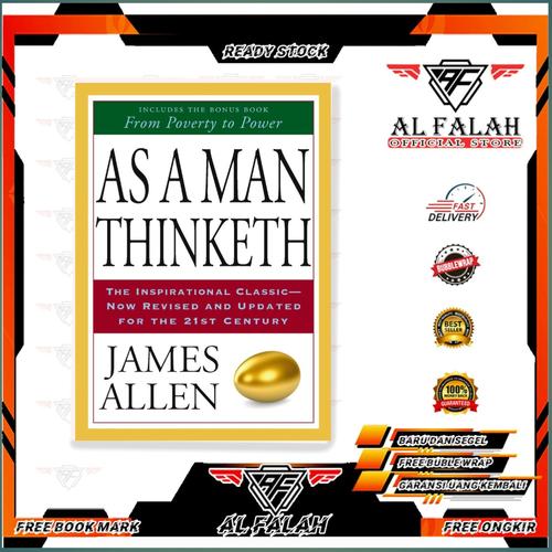 Jual Buku As a Man Thinketh by James Allen (ENGLISH) - Kota Depok ...