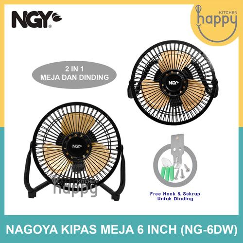 Jual Nagoya Kipas Angin Meja Besi Tornado 6 Inch 2 in 1 Kipas Meja Mini ...