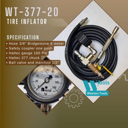 Jual Weston Tool Wt 377 20 Pressure Gauge Haltec 160 Psi Otr Tire