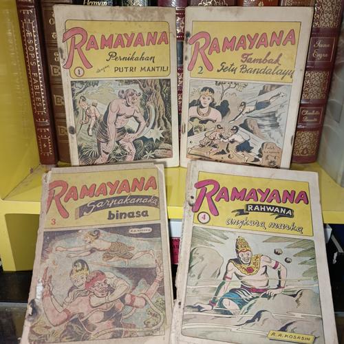 Jual Komik indonesia lawas - Komik wayang - Komik Ramayana - R.A ...