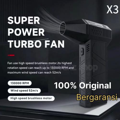 Jual Jet Fan Turbo X3 Super Power 130.000 RPM - X3 - Kab. Karawang ...
