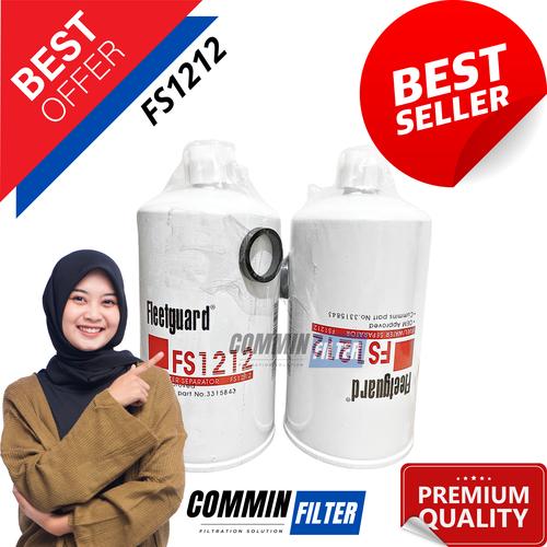 Jual FS-1212 FILTER FLEETGUARD FUEL WATER SEPARATOR FS 1212 FS1212 - Jakarta Barat - COMMIN ...