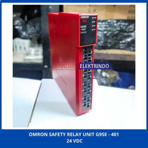 Jual OMRON SAFETY RELAY UNIT G9SE - 401 - 24 VDC - Jakarta Pusat ...