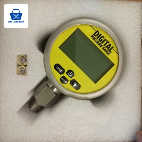 Jual Digital Pressure Gauge / Alat Ukur Tekanan 0 - 100Bar/Kg f/cm2 ...