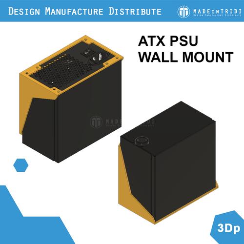 Jual PSU ATX mATX Wall mount PC Computer case micro ATX open frame PC ...